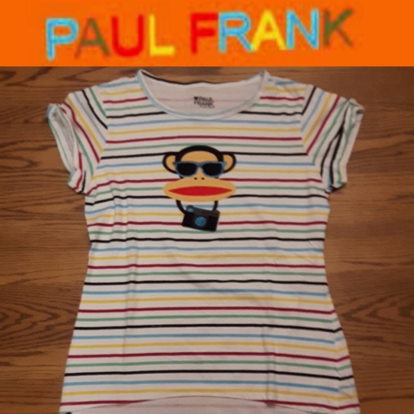 Paul Frank | Shirts & Tops | Size L Girls Paul Frank Monkey Shirt Like ...